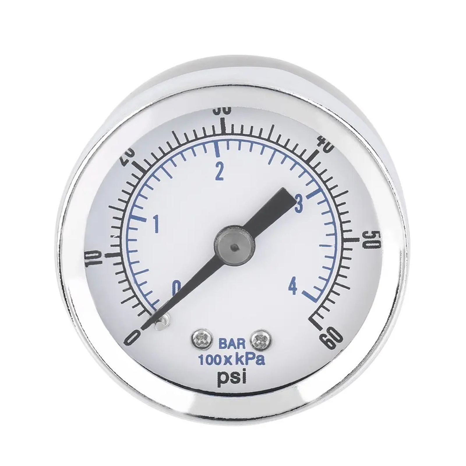 Air Manometer Pressure Gauge 1/8" NPT Air Compressor Hydraulic Pressure ...