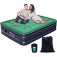 Air Mattress with in Pump/USB-C Rechargeable Detachable-16'' Double ...