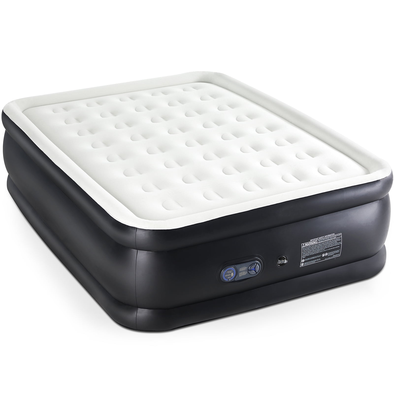 Air Mattress Queen with Built in Pump,16inch Inflatable Mattress of ...