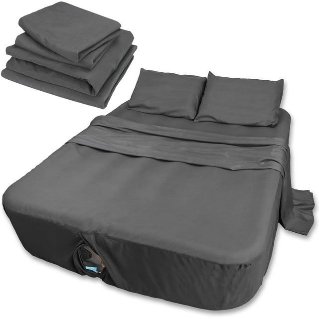 Air Mattress Sheets - 4 Pieces Set - Suitable for Inflatable mattresses ...