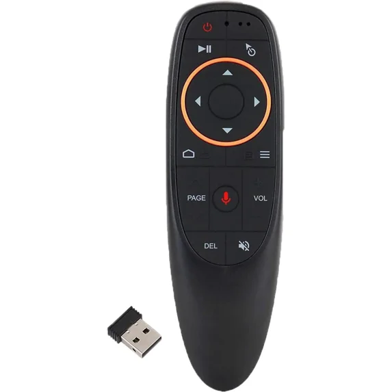 Air Mouse Remote Control, 2.4 GHz Wireless Voice Remote Control with IR ...