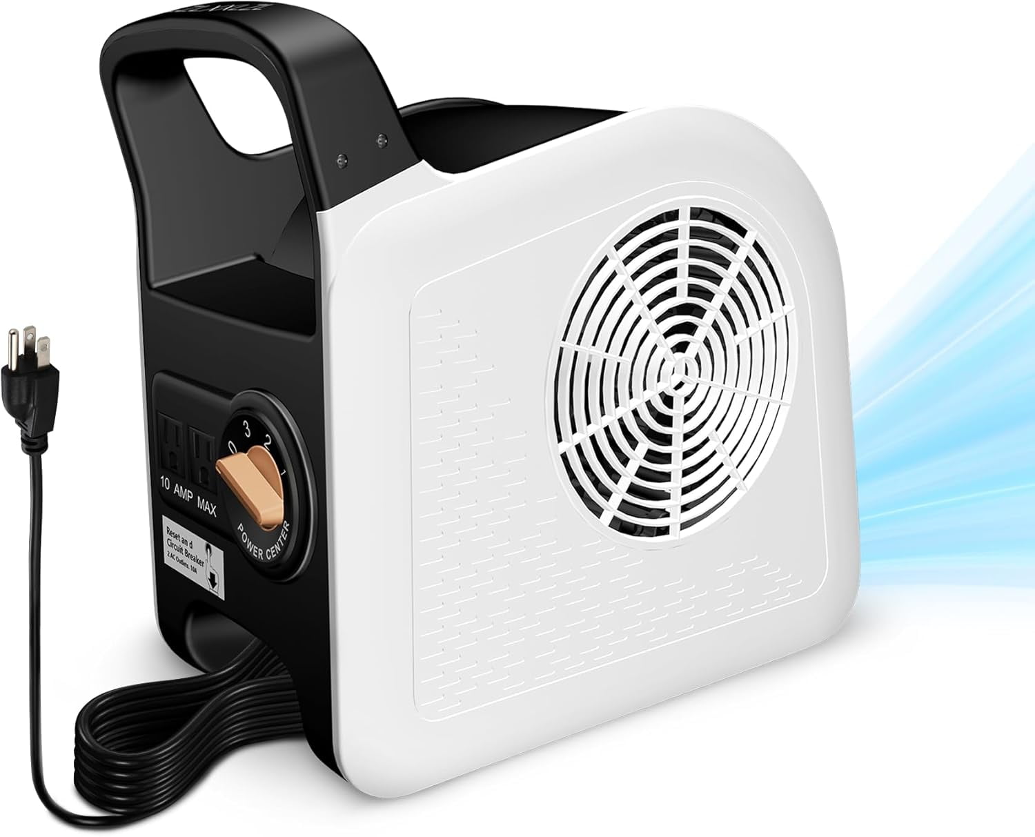 Air Mover Blower Fan - Floor Drying Fan for Cooling, Drying and ...