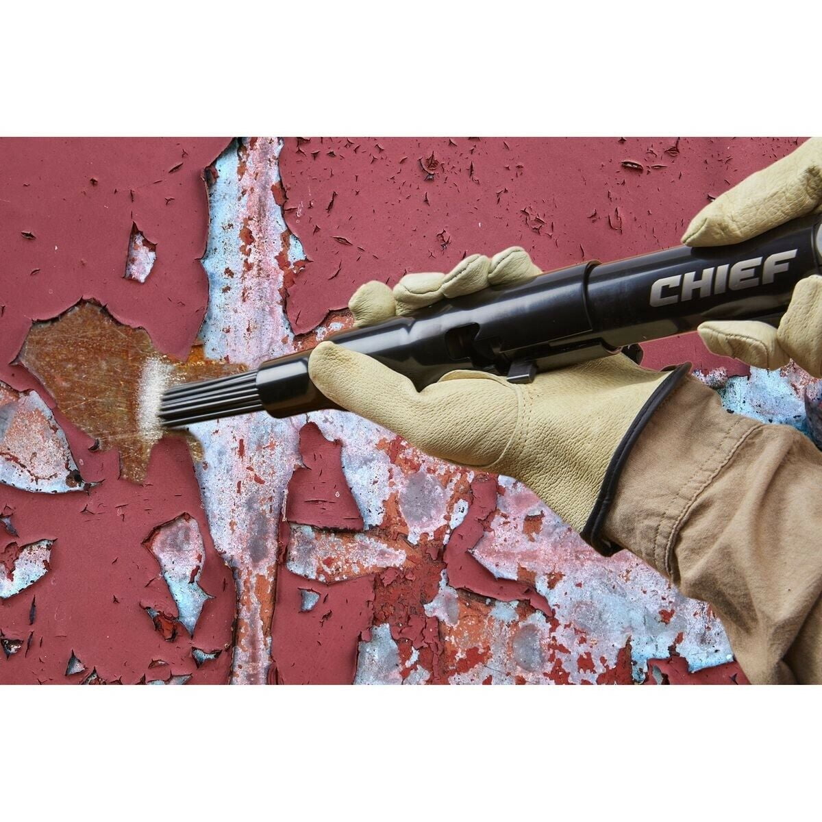 Air Needle Scaler Scale Rust Paint Weld Slag Cement Residue Remover ...