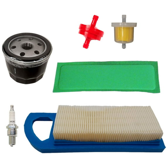 Air Oil Filter Tune Up Kit For Briggs & Stratton Craftsman Lt1000 15-18 ...