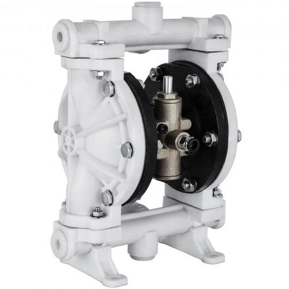Air-Operated Double Diaphragm Pump, 1/2 in Inlet & Outlet ...