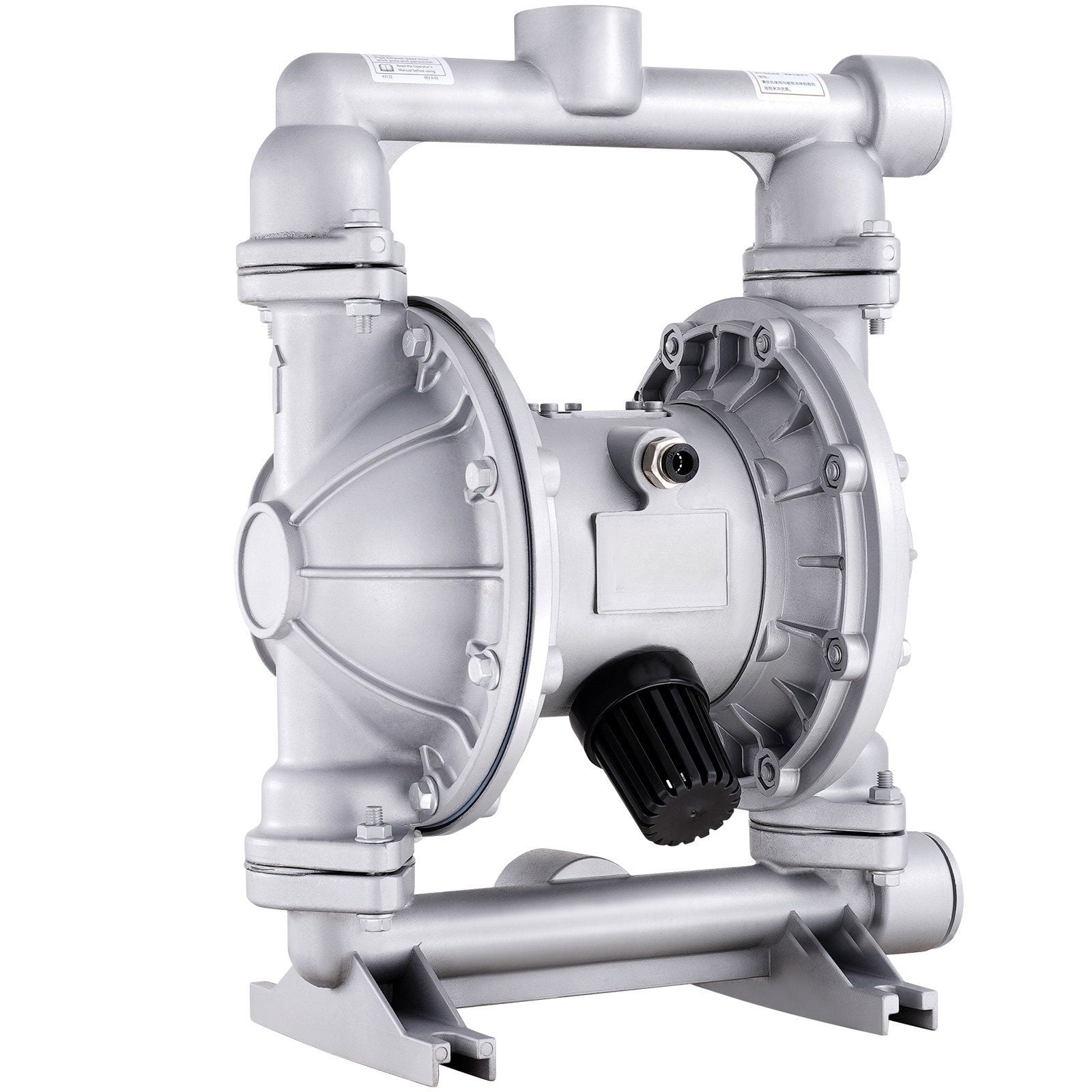 Air Operated Double Diaphragm Pump, 44GPM 115PSI, 1-1/2" Ports ...