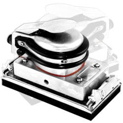 Air Powered Pneumatic Power Jitterbug Orbital Pad Sander Tool Sanding ...