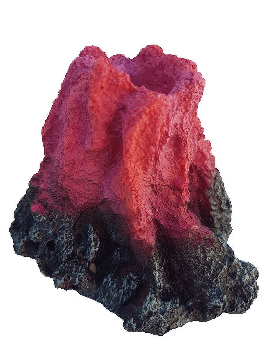 Air Operated Volcano Aquarium & Fish Tank Decoration Ornament, Can ...
