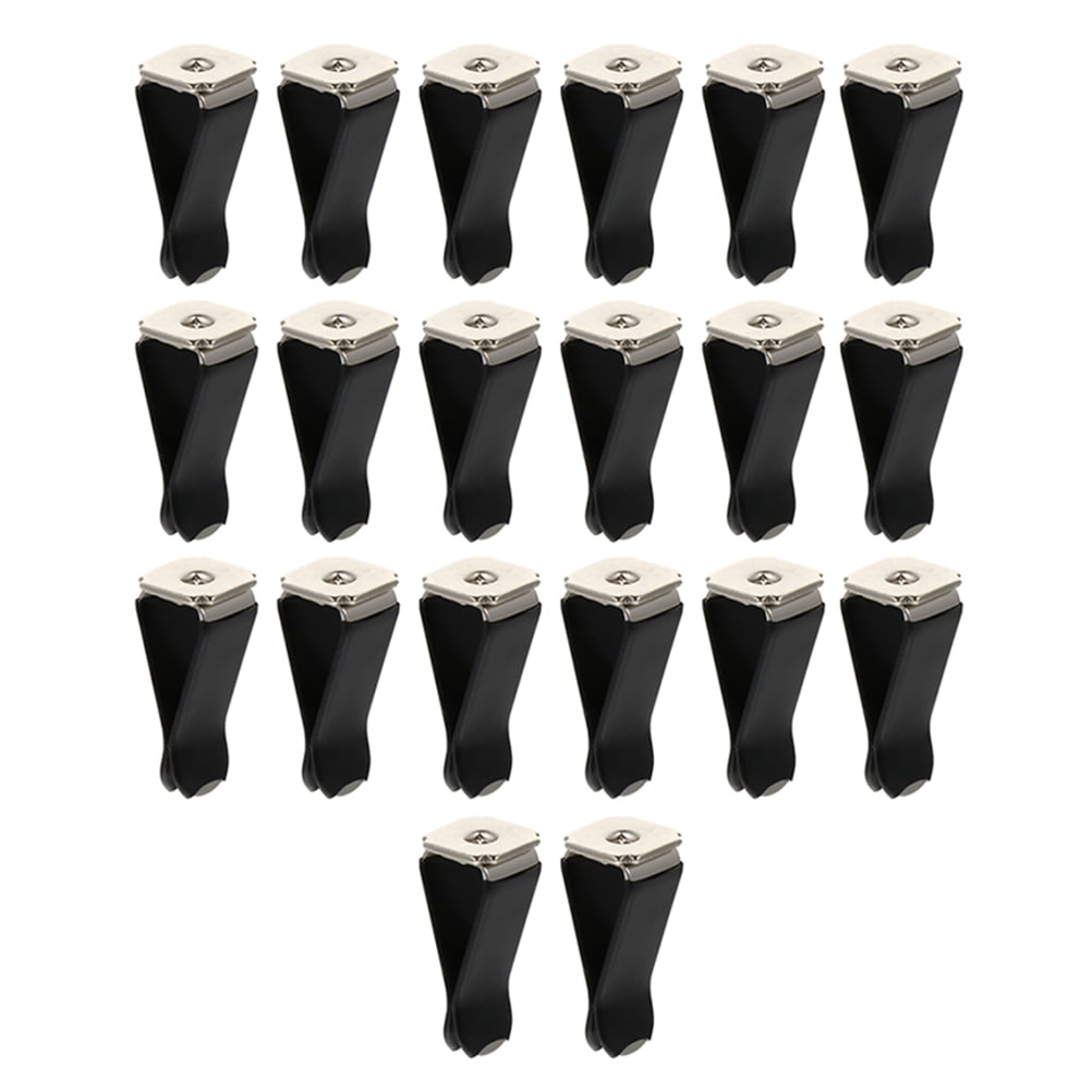 FENGGUIQU 20-Pack Car Air Freshener Diffuser Clips, Black Alloy ...