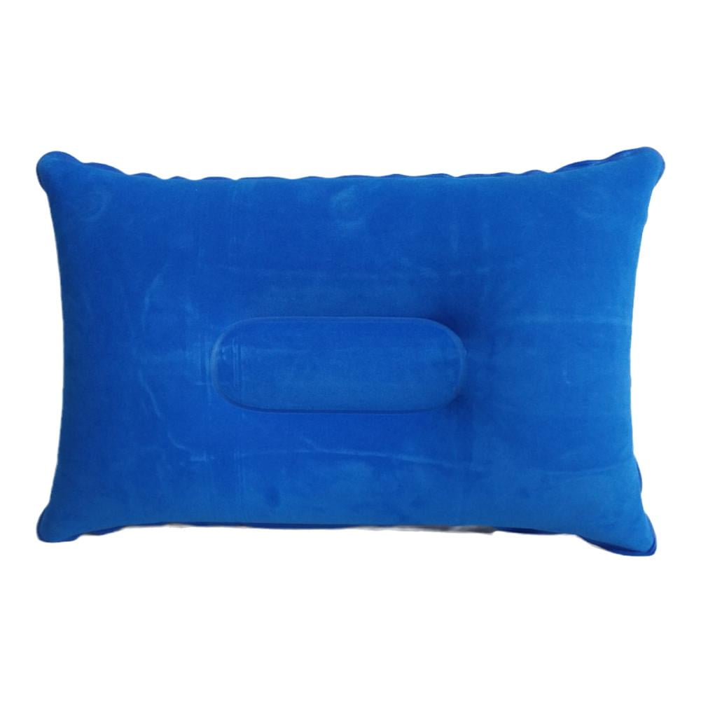 Air Pillow Inflatable Cushion Portable Head Rest Compact Travel Camping ...