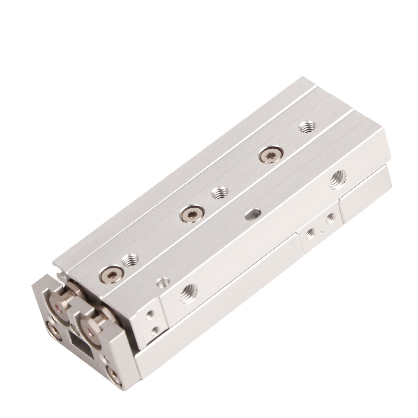 Air Pneumatic Parallel Gripper Double Guide Rail High Accuracy M5 X 0.8 ...