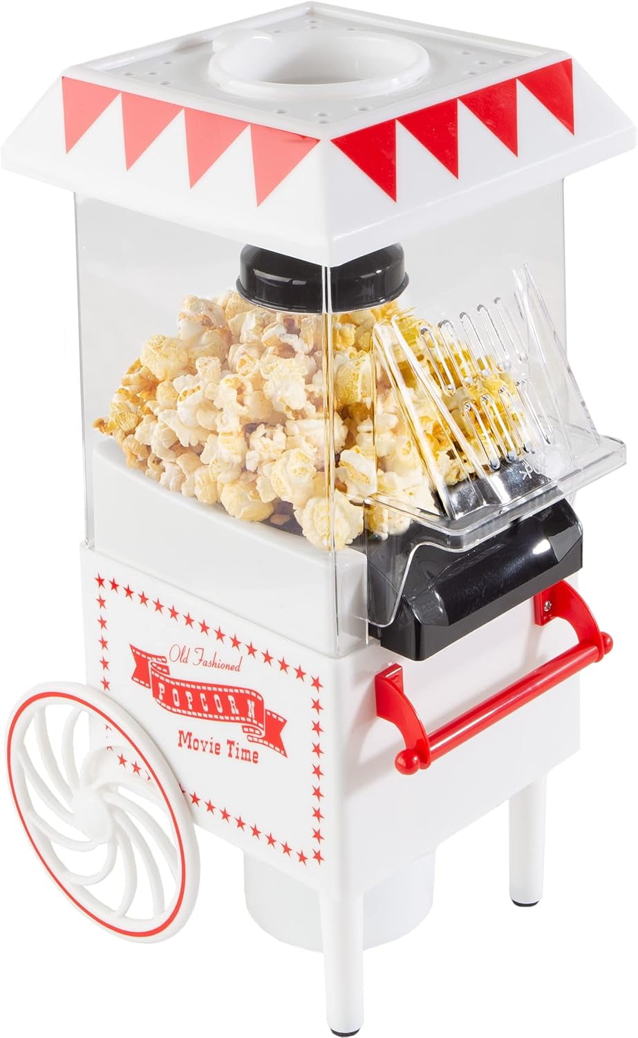 Air Popper Popcorn Maker - Hot Air Popcorn Popper - 6-Cup Vintage Style ...