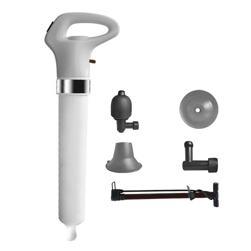 Air Power Drain Blaster Tools Universal Bathroom Plunger High-pressure ...