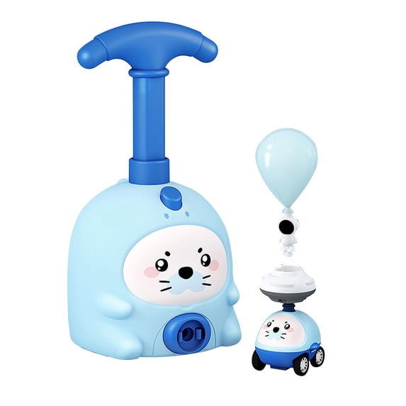 Air Powered Balloon Car Toy Set with Manual Pump STEM Educational ...
