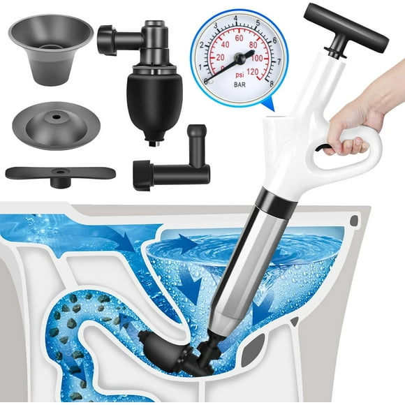 High-Pressure Toilet and Drain Blasters for Home Improvement