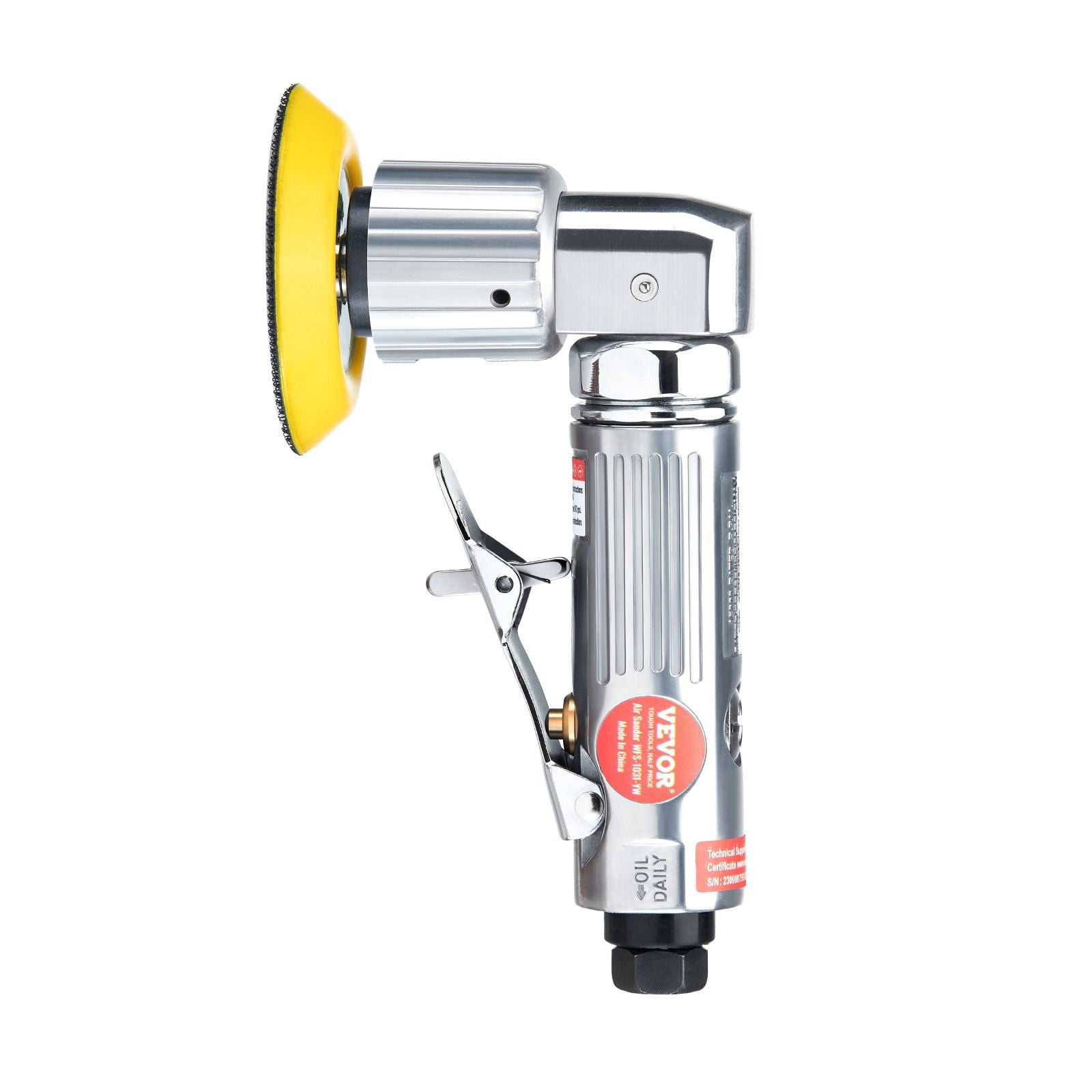 Air Powered Random Orbital Sander, 15000RPM High-Speed Auto Body Sander ...