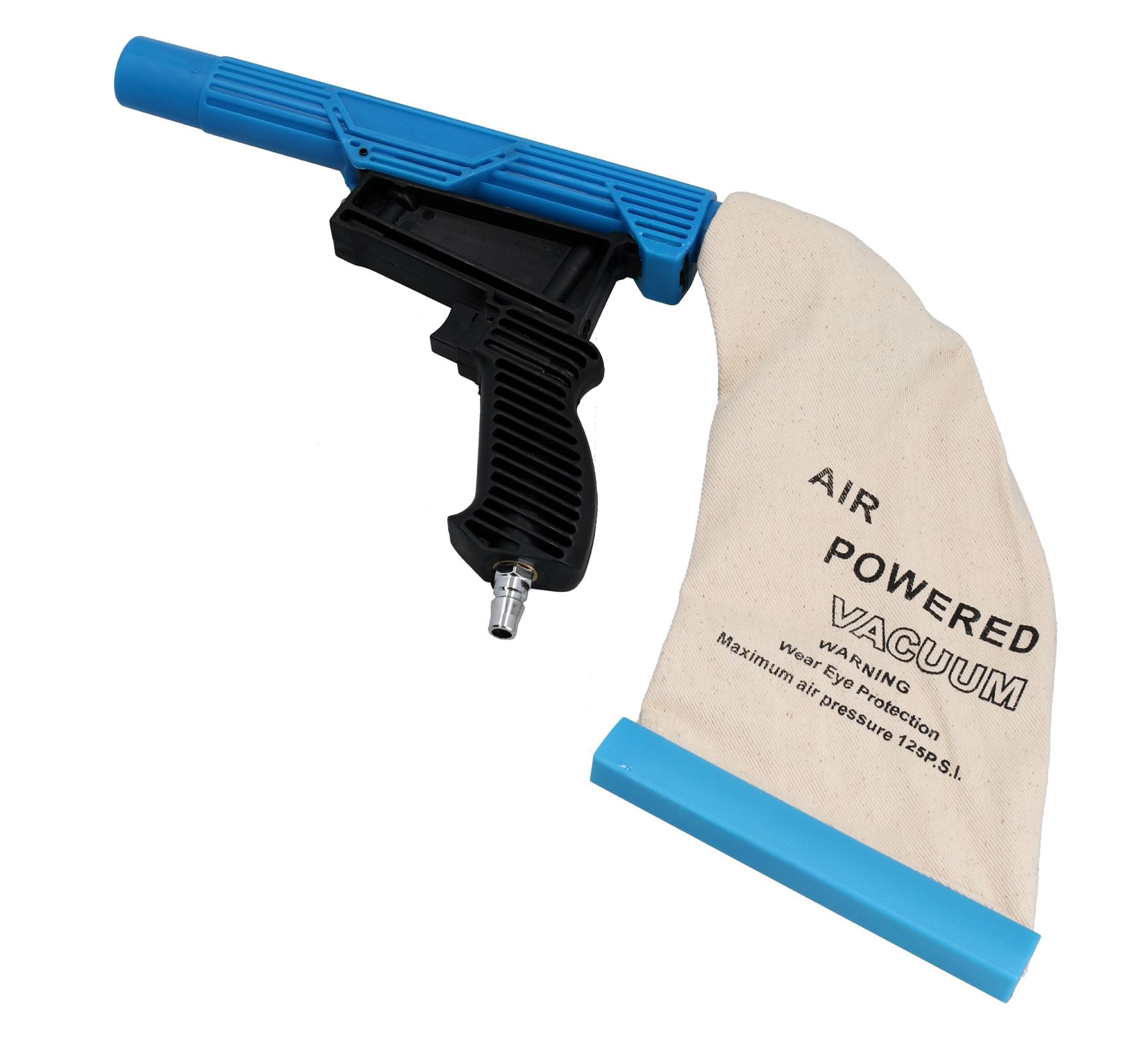 Air Powered Vacuum Suction Gun with 30mm Nozzle + Reusable Dust Bag ...