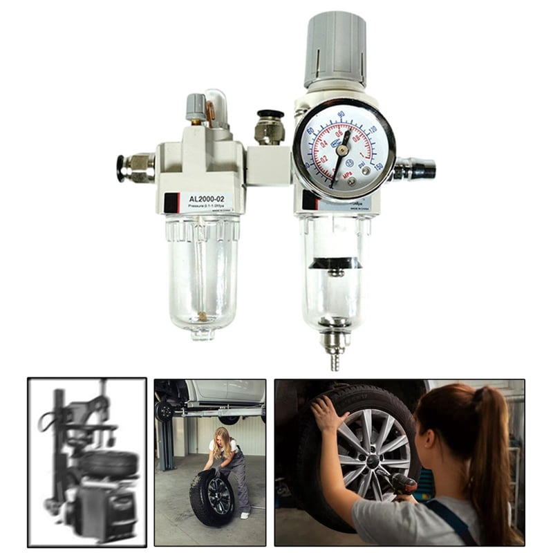 Air Pressor Oil Water Separator Regulator Trap Filter Air Filter ...