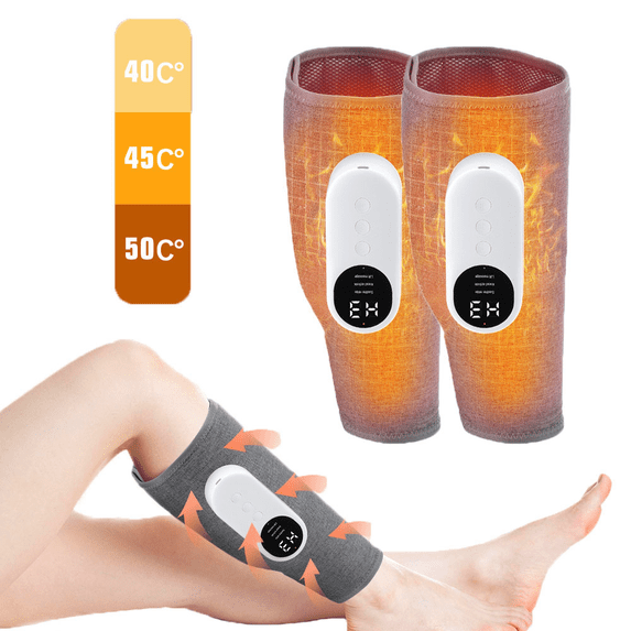 Air Pressure Calf Massager Presotherapy Machine 3 Mode Foot Leg Muscle ...