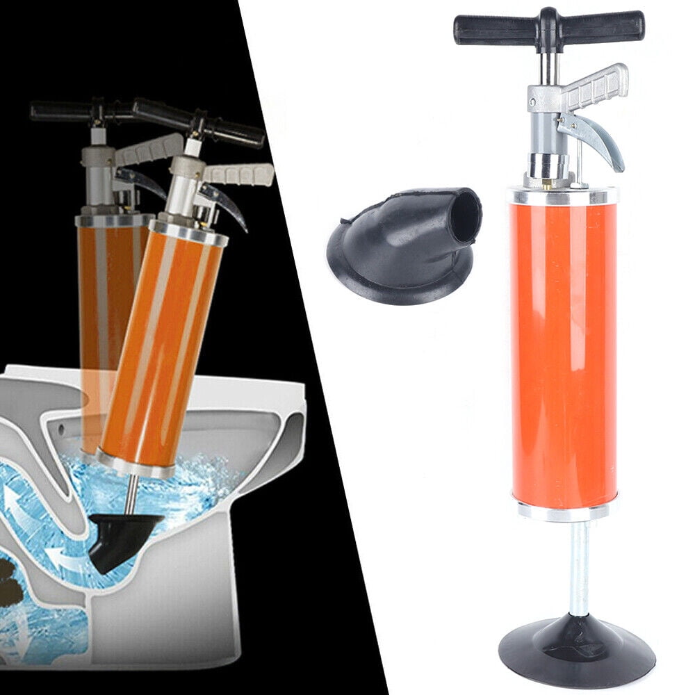 Air Pressure Pipe Clean Pump Pipe Cleaning Tool Water Ram Drain Cleaner 4" Rubber Cone - Walmart.com