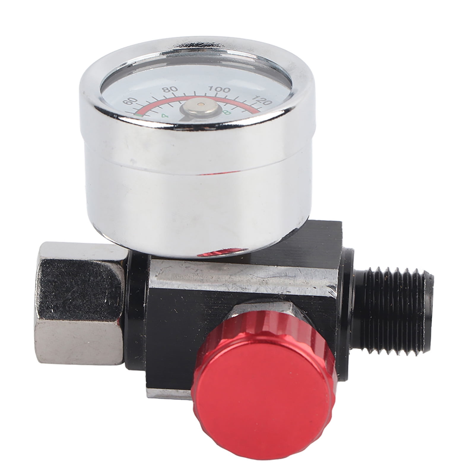 Air Pressure Regulator 0-10bar/0-140psi, Aluminum Alloy Valve, 1/4in ...