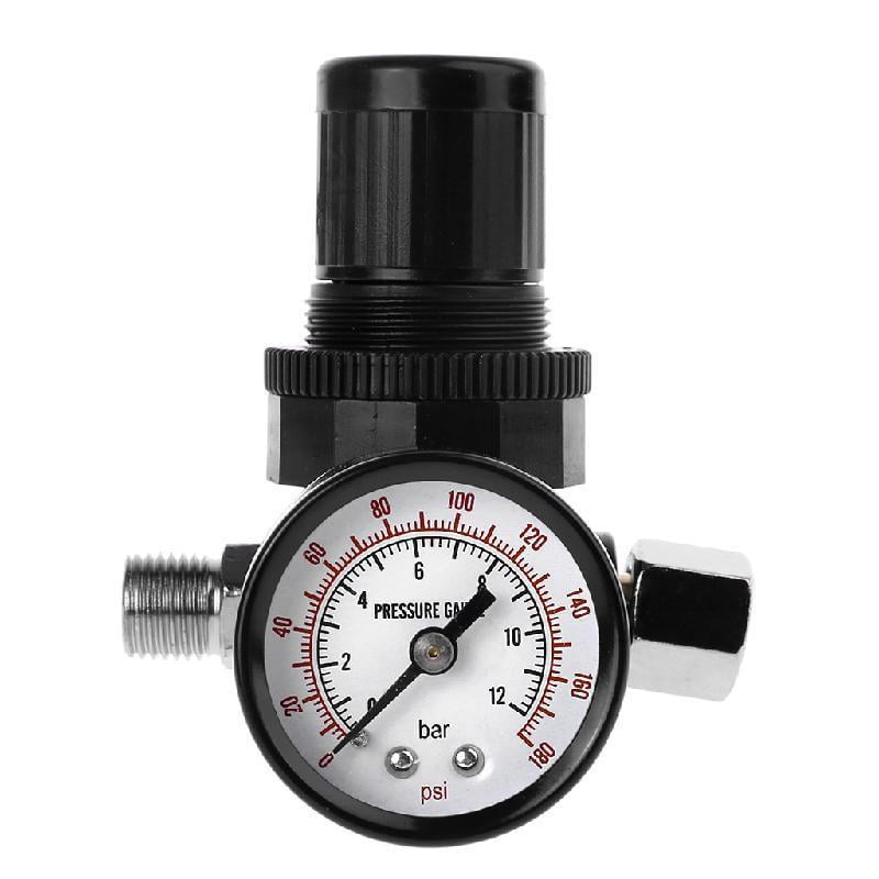 Air Pressure Regulator Reducer Manometer Spray Gun Pressure Control for ...