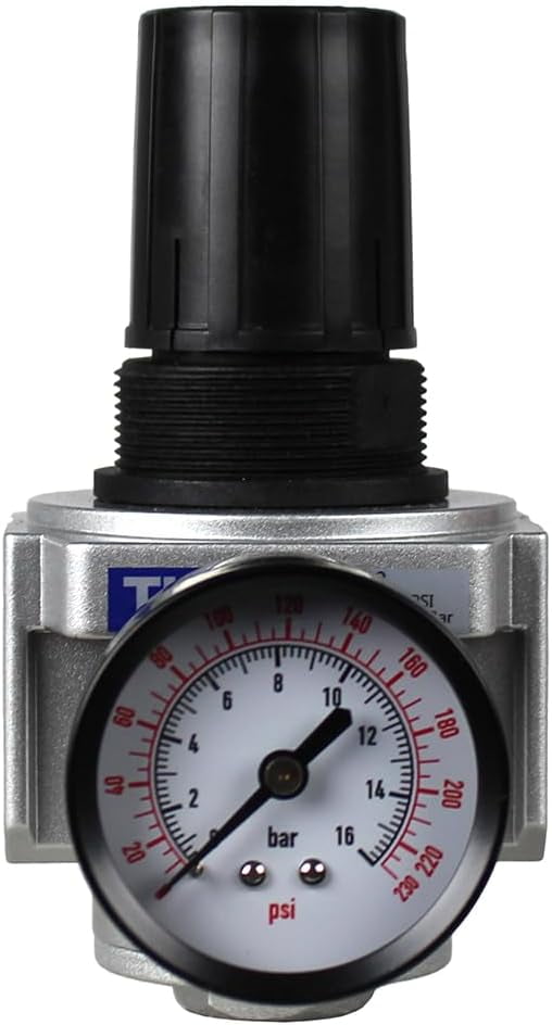 Air Pressure Regulator for compressor compressed air 1/2" GAUGE ...