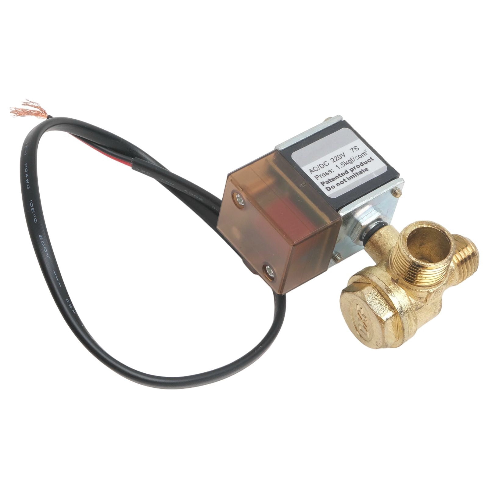 Air Pump Compressor Solenoid Valve Check Valves Square Inner Wire Outer ...