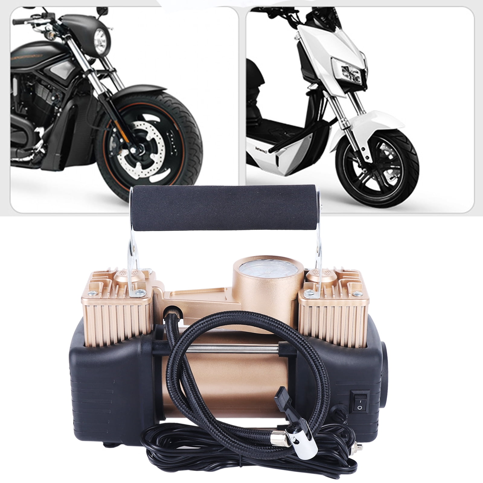 Air Pump for Car Tires, 150Psi Portable Tire Inflator Pump for Suvs ...