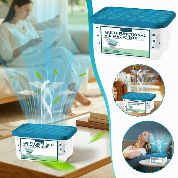 Air Purification Dust Removal Magic Box, Multi-Functional Air Magic Box ...