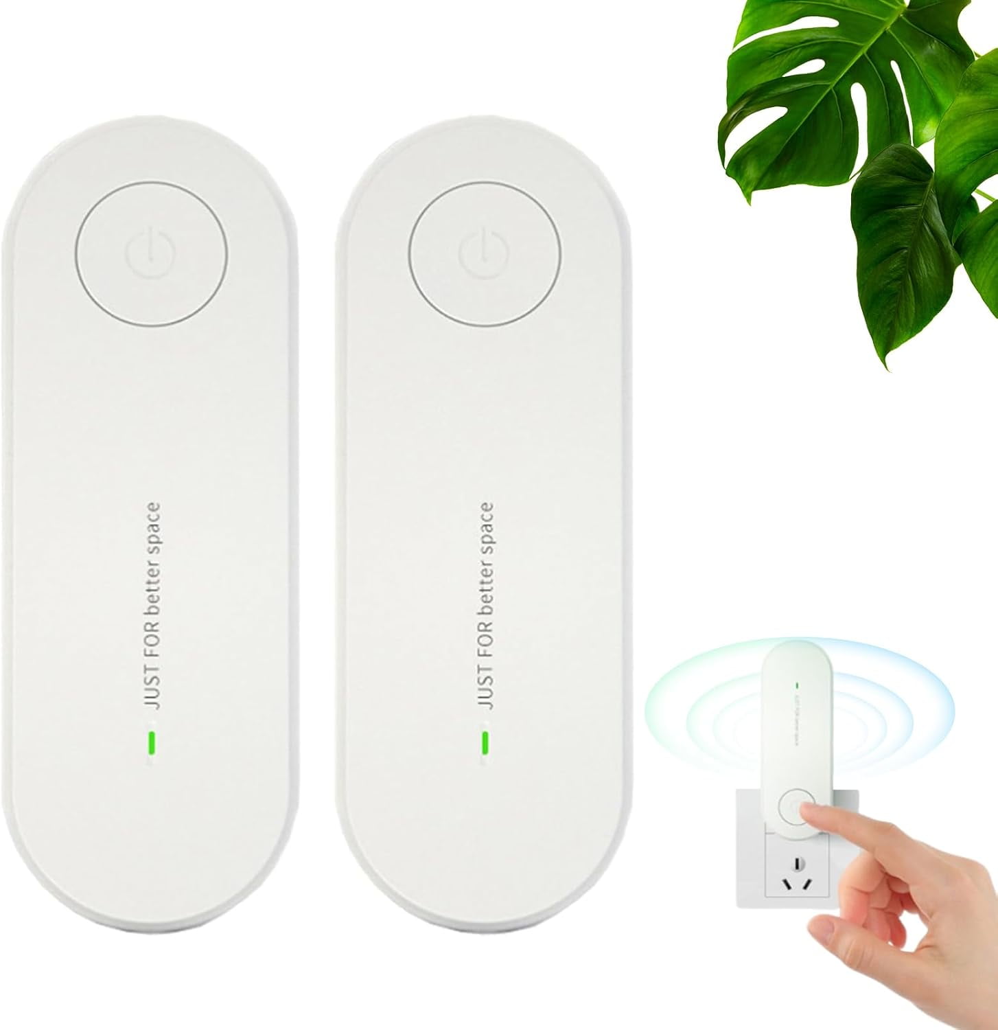 Air Purifier, 2026 New Plug-in Negative Ion Air Purifier, Remove Smell ...