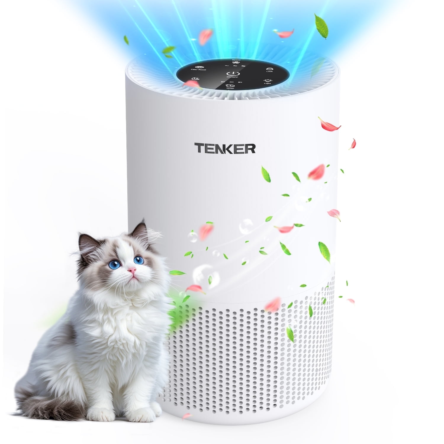 Air Purifier For Home And Bedroom With Aromatherapy, H13 True Air ...