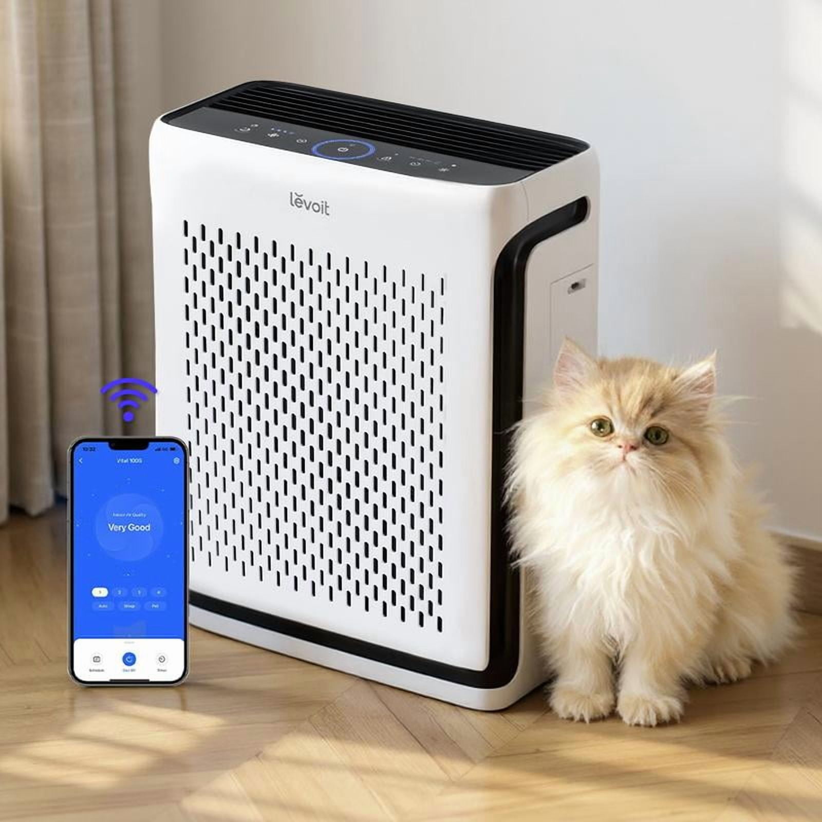 Air Purifier for Home Large Room Bedroom Up to 1110 Ft² with Light ...