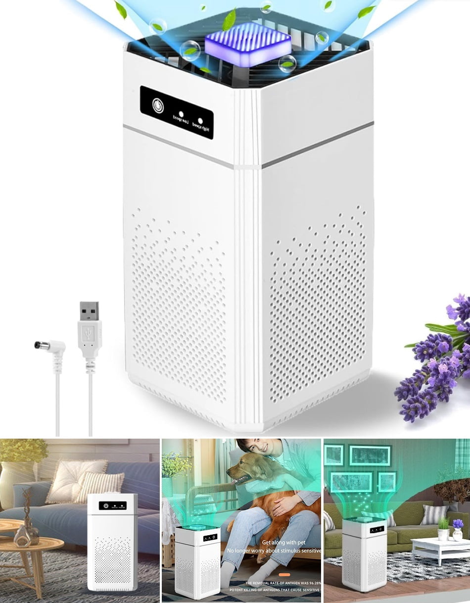 HHENGYISOUL Air Purifier for Home, Large Room up to 1291 Sq. Ft, Pets ...