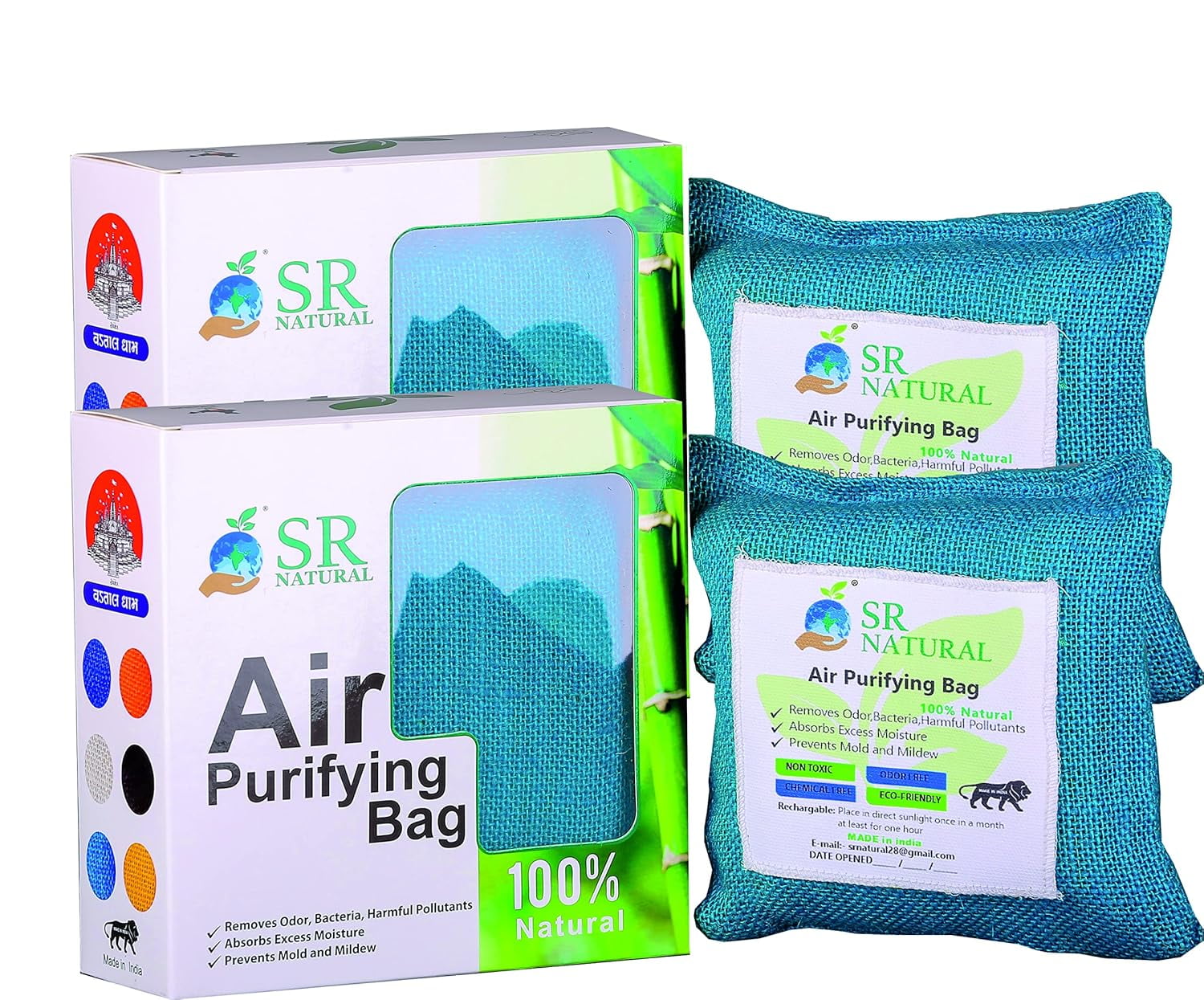 Air Purifiers Bag / Charcoal Bag / Active charcoal Bag - 50 GM ...