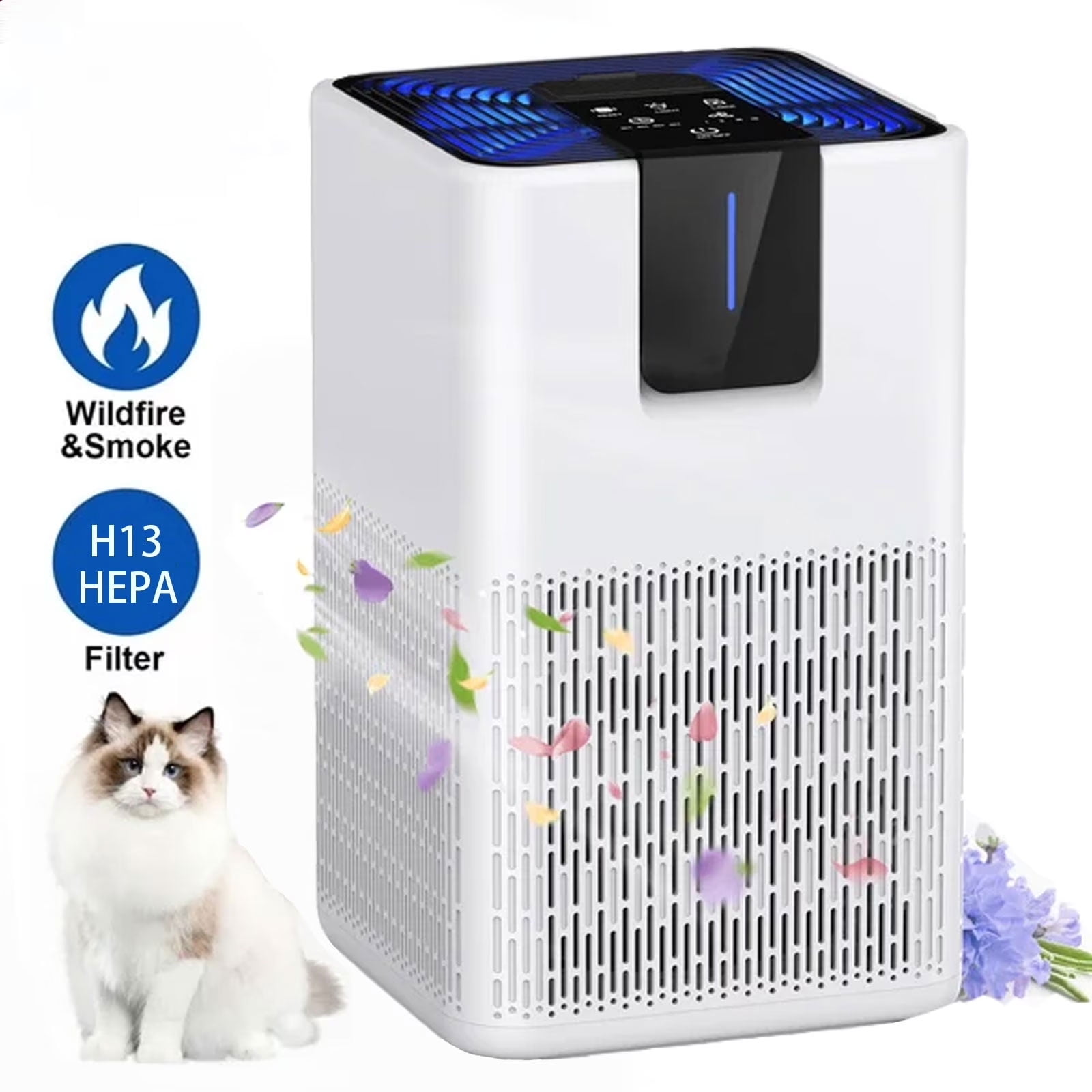 Air Purifiers, Home Air Purifier for Large Room Bedroom Up to 1500ft² ...