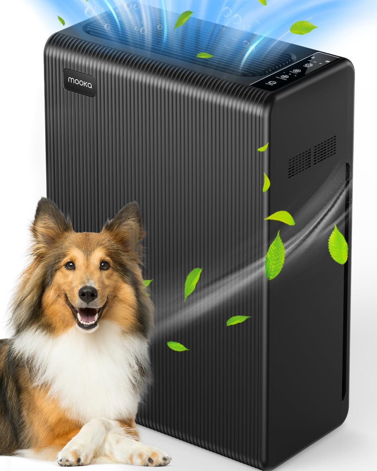 Air Purifiers for Home Large Room up to 1740ft², H13 HEPA Air Filter for Pets Hair Dander Smoke ...