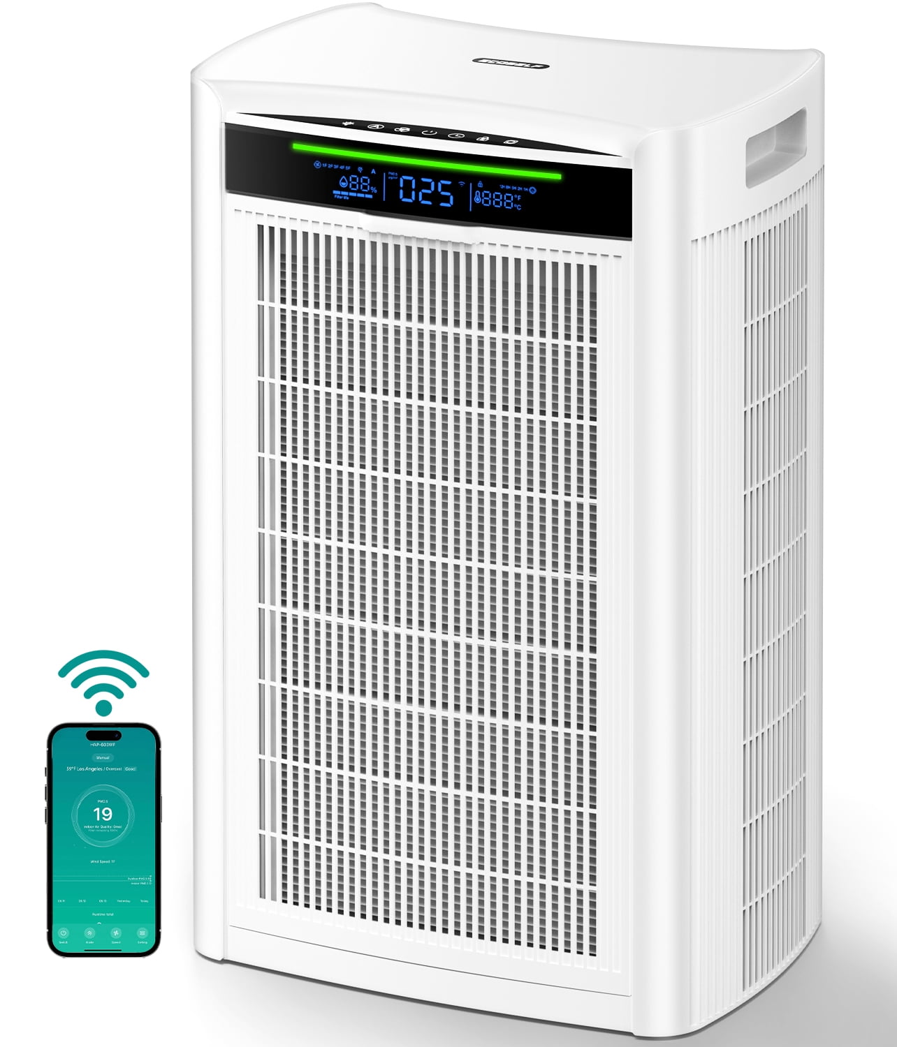 Air Purifiers for Home Large Room Up to 4600 Ft²,with App Smart Control ...