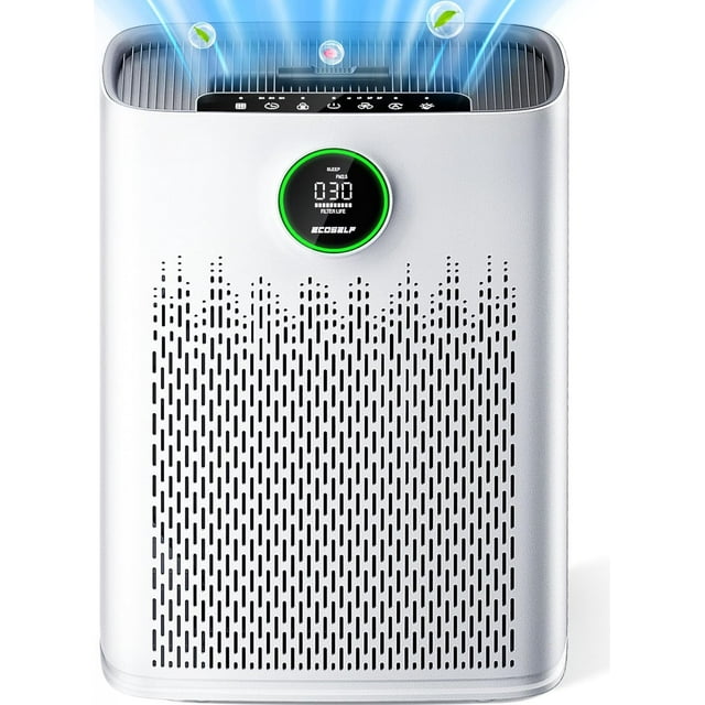 Air Purifiers for Home Large Room, with Smart Mode, PM2.5 Air Quality Display, 22dB Sleep Mode ...