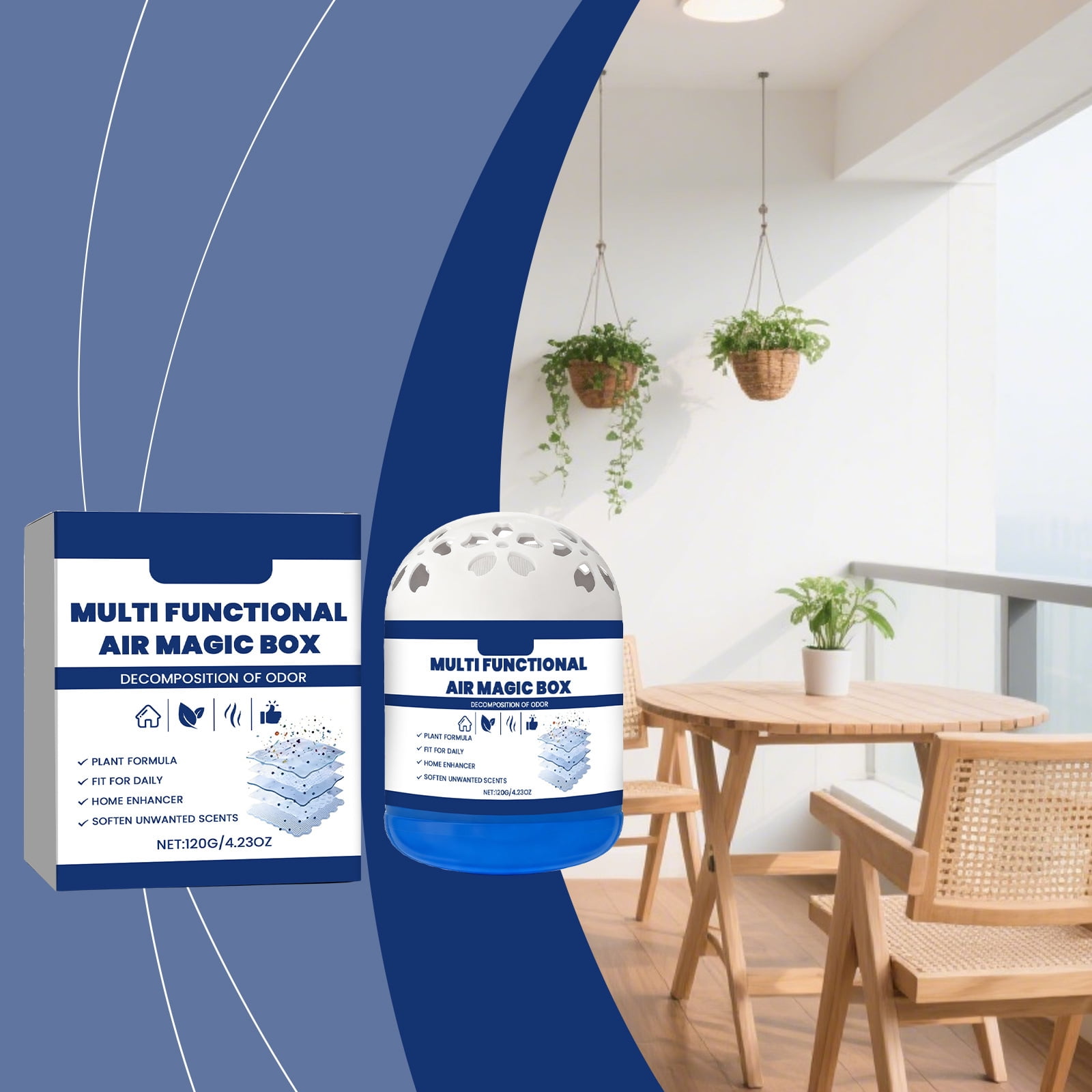 Air Purifying Pods for Home, Continuous Odor Eliminator for Cars ...