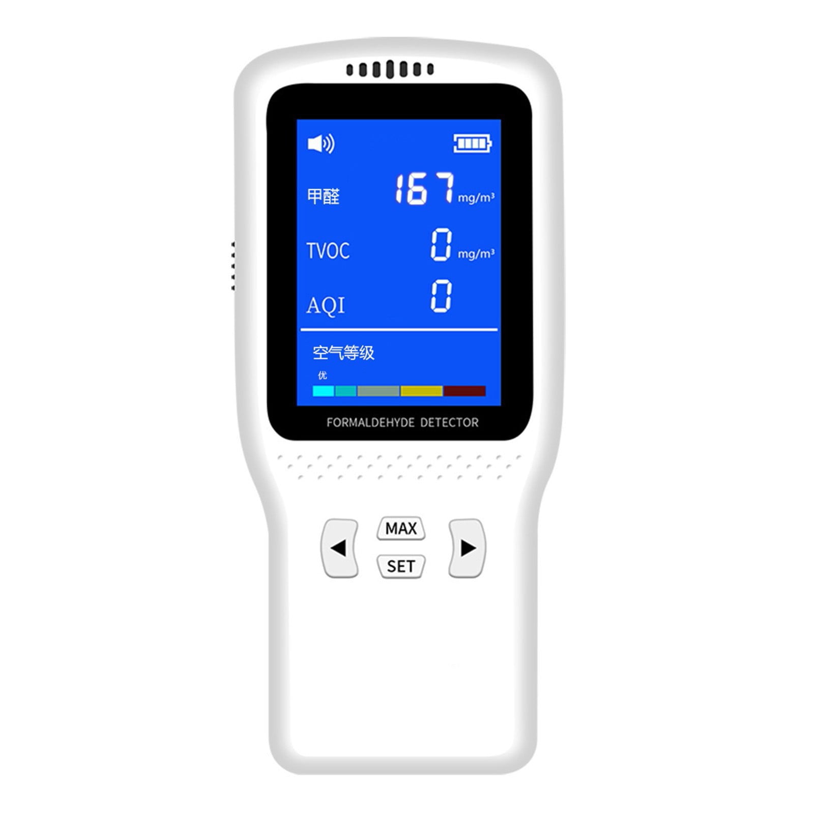 Air Quality For AQI Electrochemical Sensor Real Display Test Light Snap ...