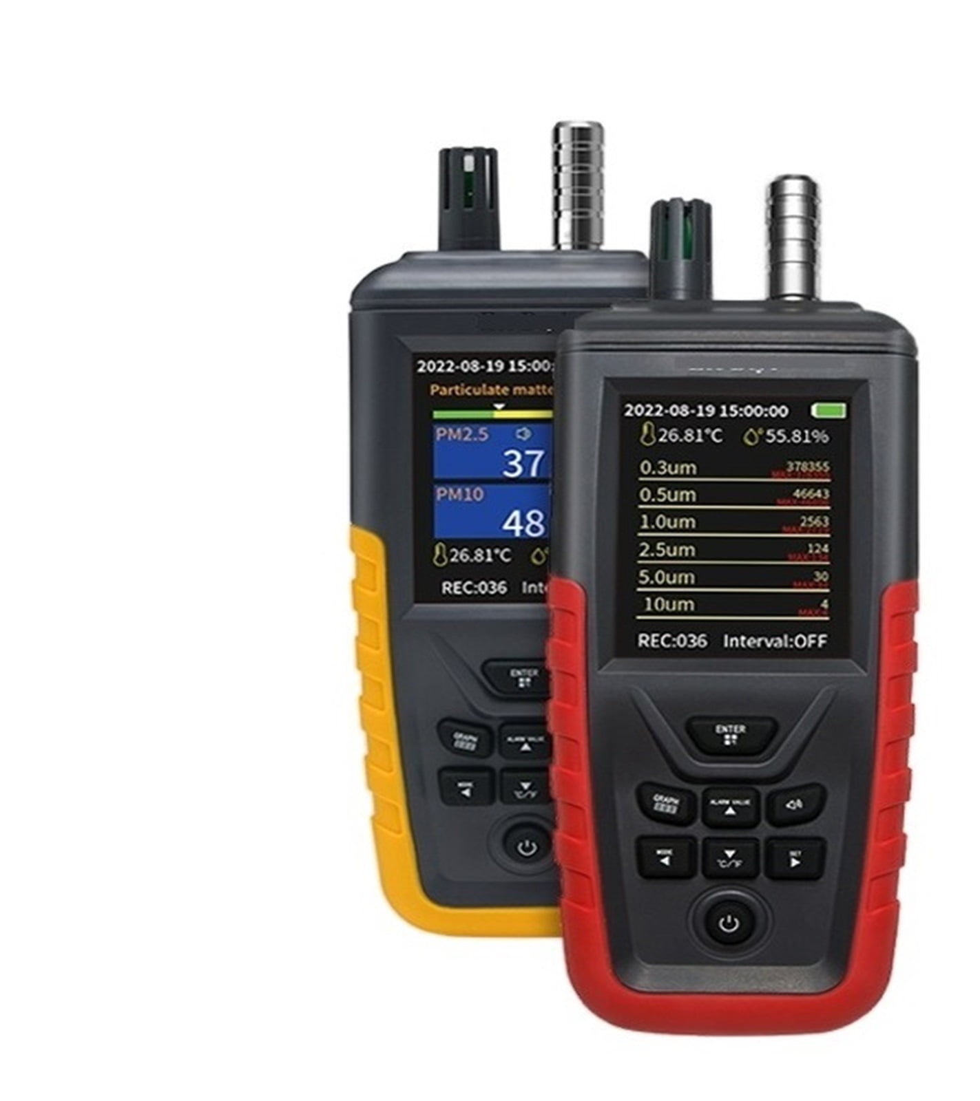 Air Quality Meter Dust Particle Counter can export data Pm0.3 PM10 Pm2 ...