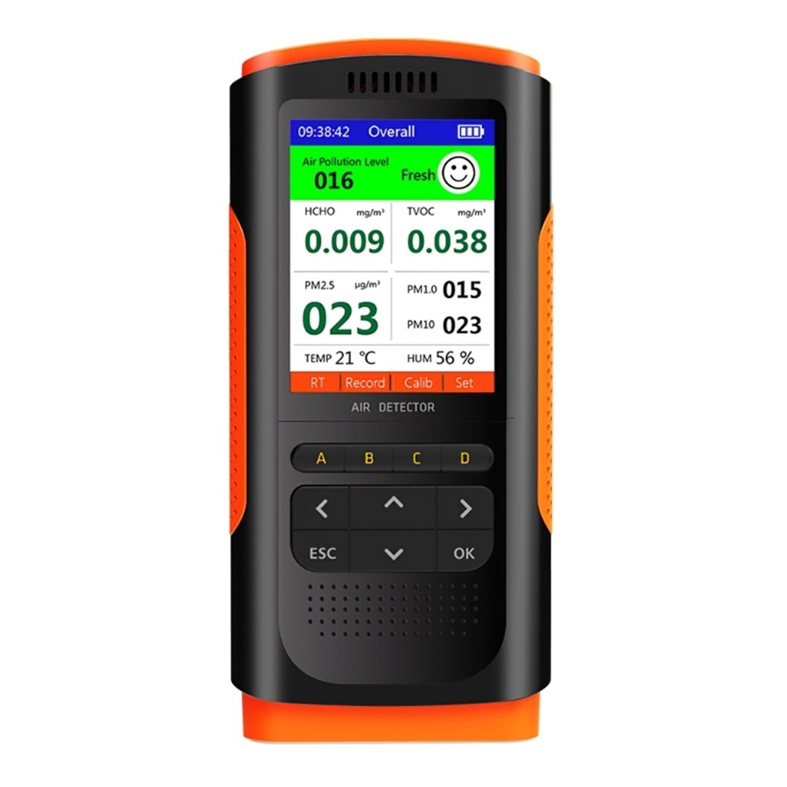 Air Quality Monitor Formaldehyde Detector Pollution Meter Sensor Tester ...