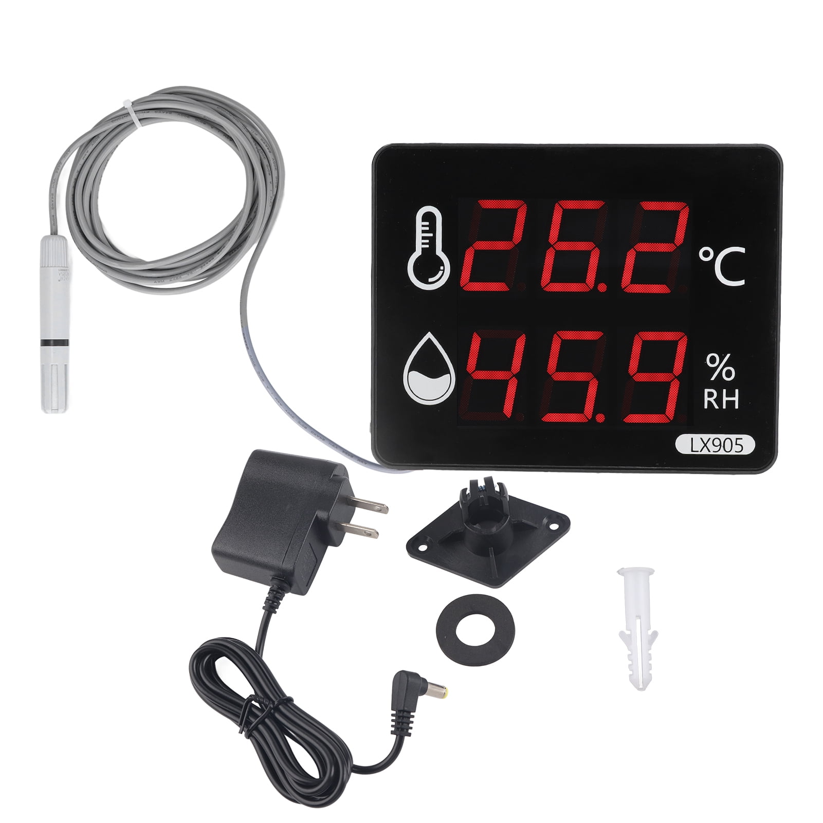 Air Quality Monitor, Sensitive Intelligent Backlight Heat Resistant LED ...