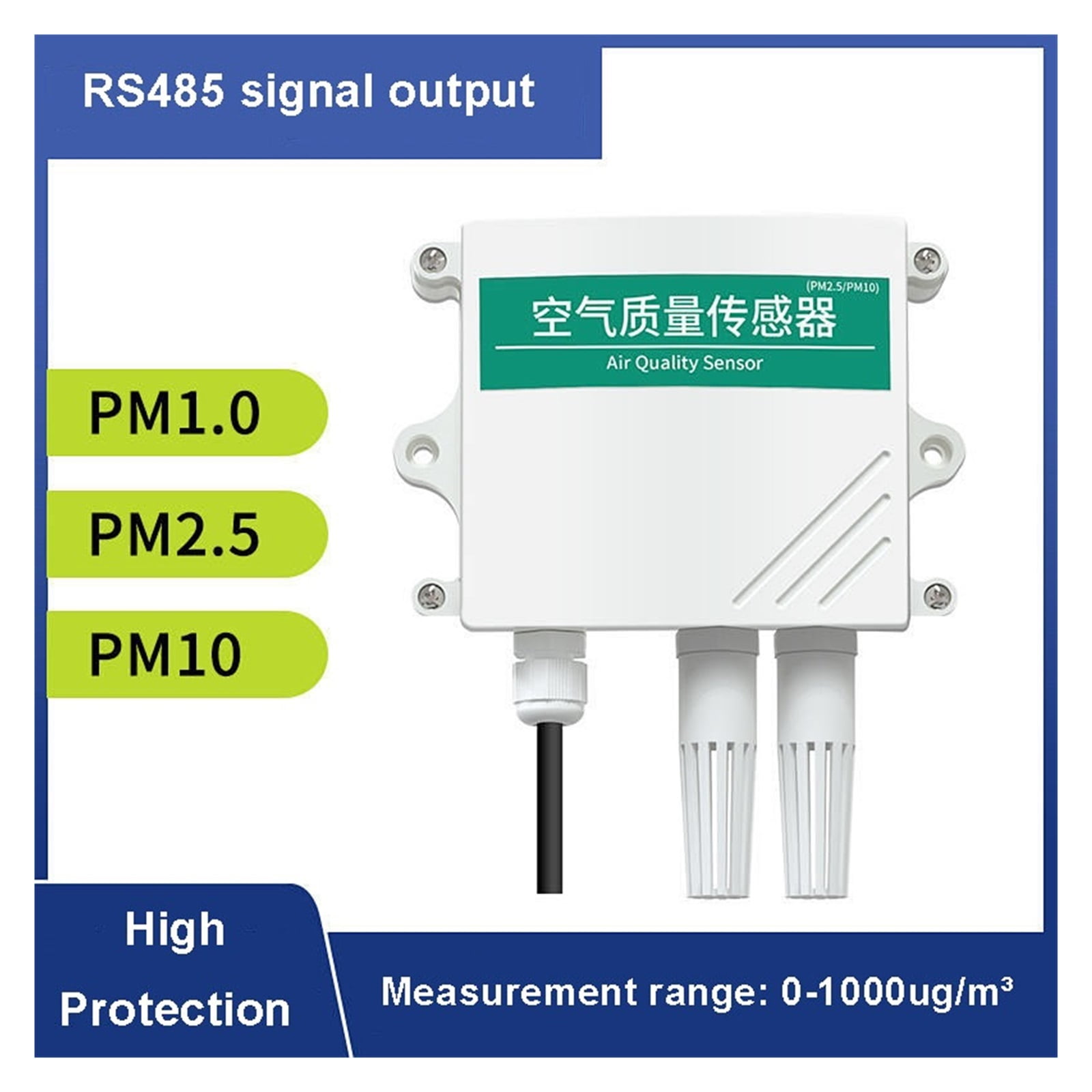 Air Quality Sensor Temperature And Humidity PM2.5PM10 Industrial ...