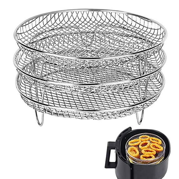 Air Rack Air Accessories Stainless Steel Multi-Layer Round Stackable ...