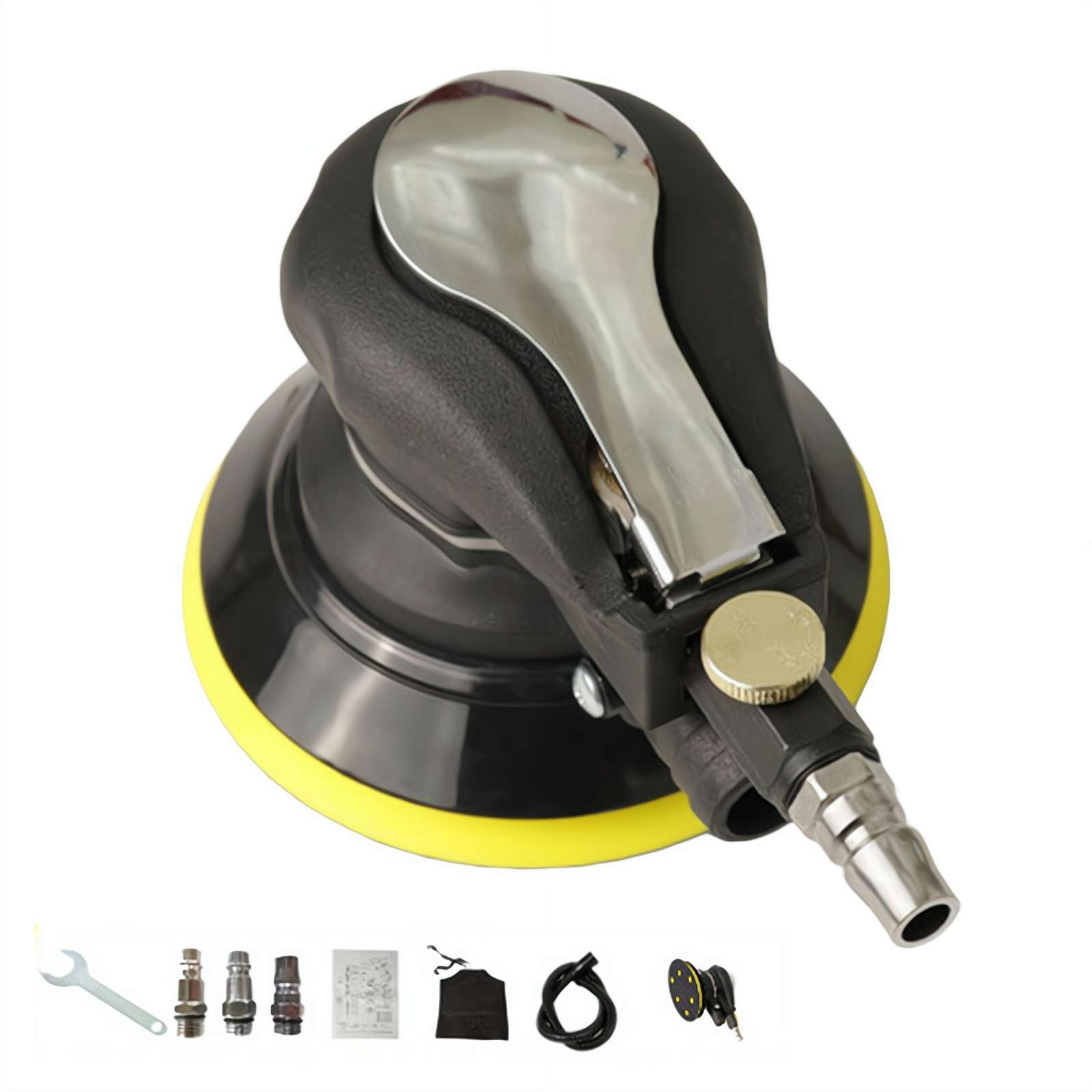 Air Random Orbital Sander, Heavy Duty Pneumatic Polishing Tool Car Wall ...