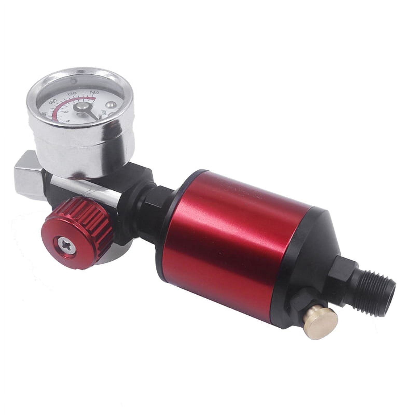 Air Regulator with Air Filter Air Regulator Gauge Air In-Line Water ...