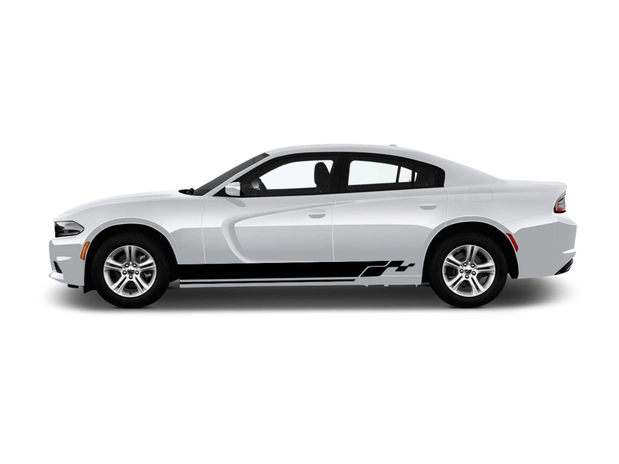 Air Release Angled Slash Side Skirt Decal Fits Dodge Charger 2011-2023 ...
