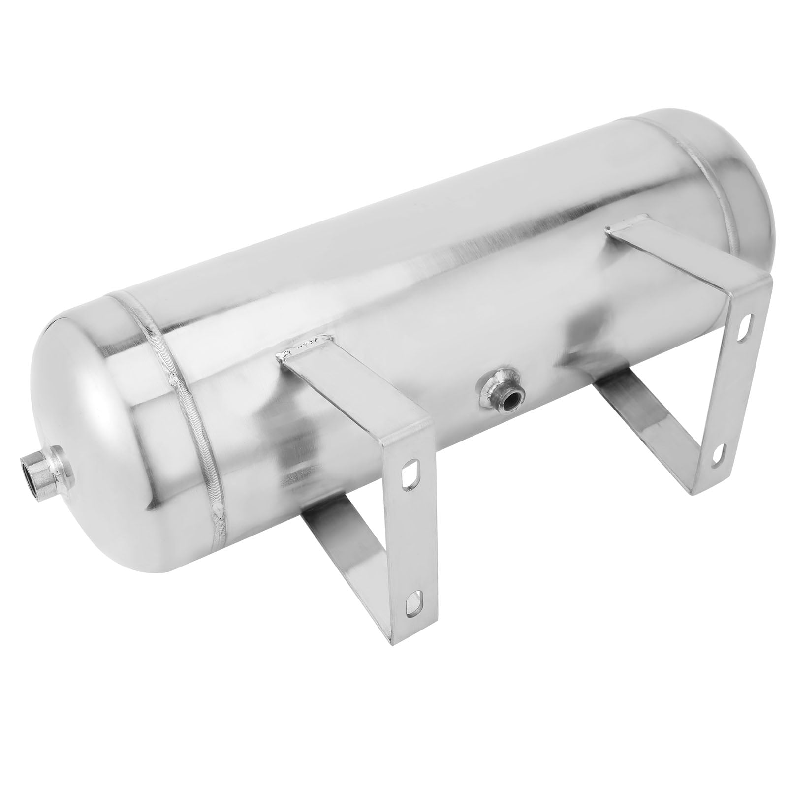 Air Reservoir Tank Mirror Horizontal 5‑Port High Pressure Stainless ...
